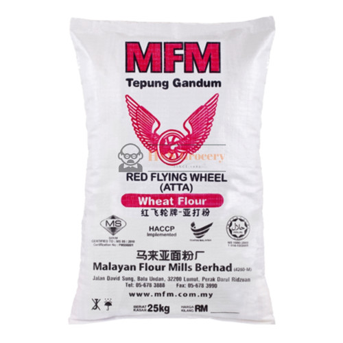 TEPUNG ATTA / CHAPATI WHEAT FLOUR 25KG | H&S Grocery