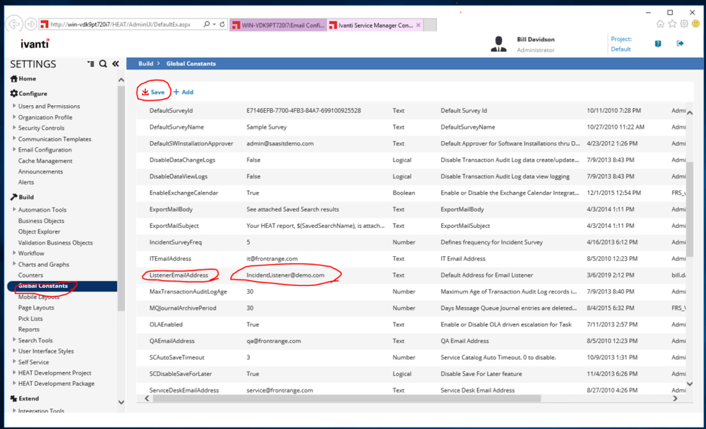 IVANTI ISM WORKSHOP PART 4 – APPLICATION CONFIGURATION AND TESTING