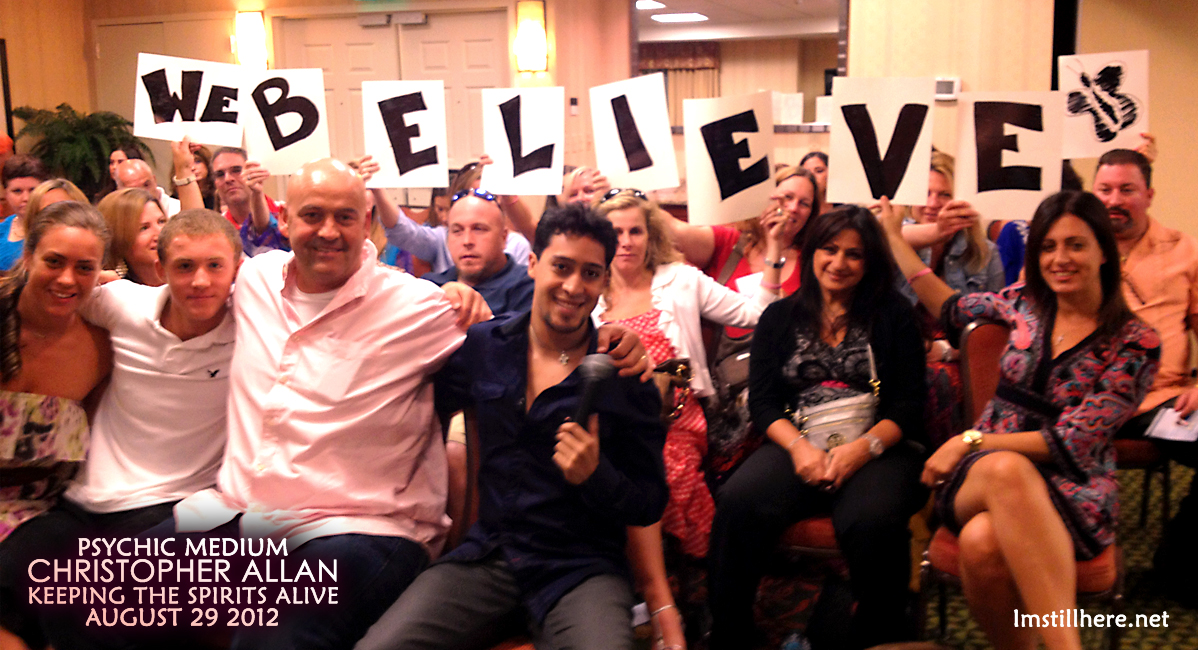 Christopher Allan Psychic Medium -Events