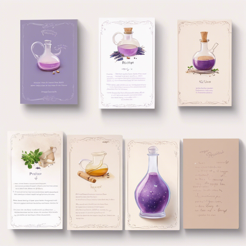 Potion Recipe Cards | Fairy Makers