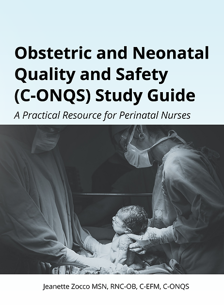 Obneonatalstudyguide, Perinatal Quality and Safety Resources