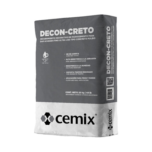 DECON-CRETO CEMIX BTO/20 KG | ZIMAT CONCRETOS