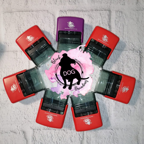 Self-inking Stamps | Black dog branding