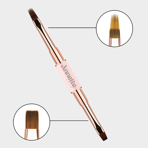 Double Brush Ombre + Flat Annette Nails | EmpireNails