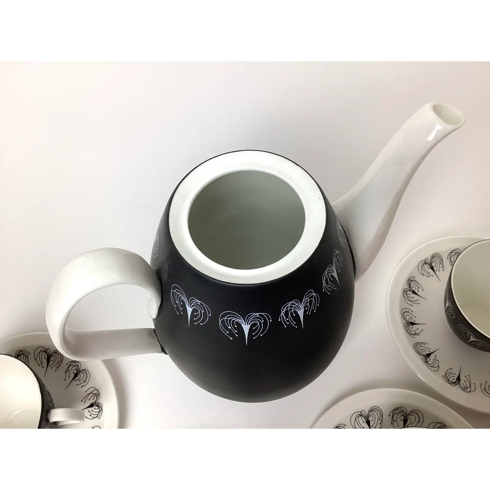 Mid Century Modern Hazel Thumpston Domino Foley Fine China Vintage ...