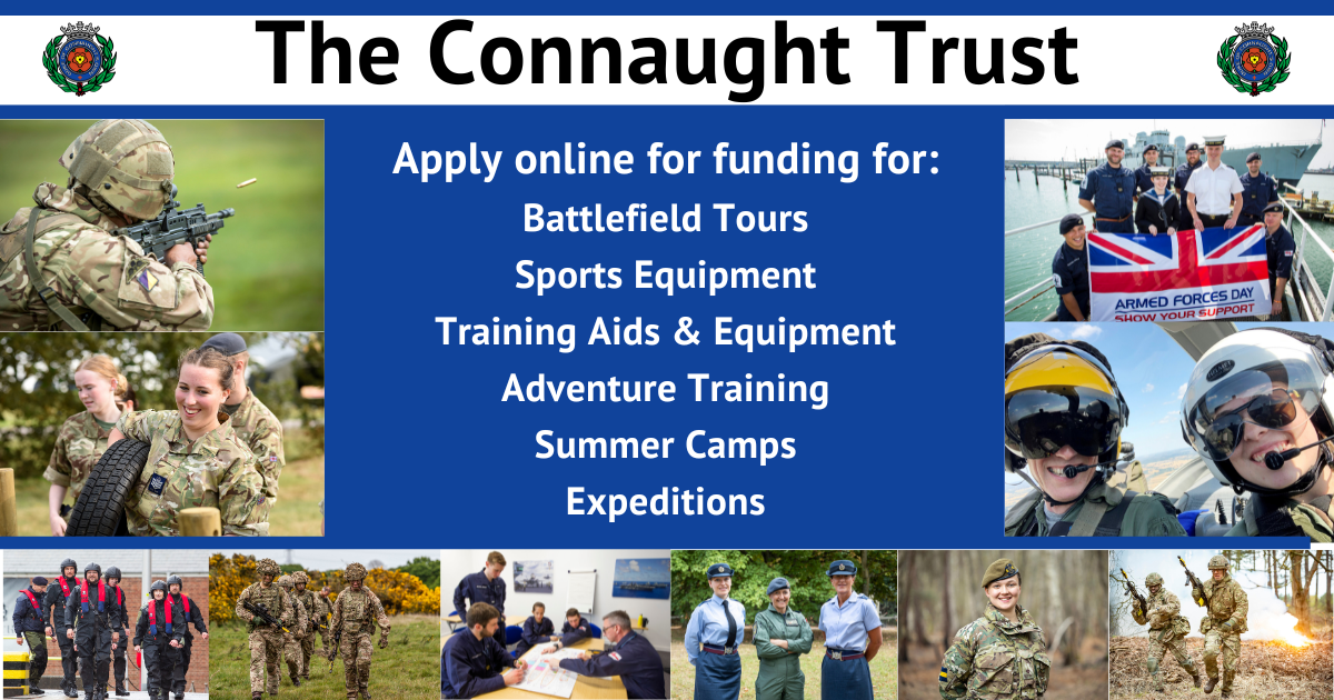 The Connaught Trust | Grant Funding for Cadets and Reserves