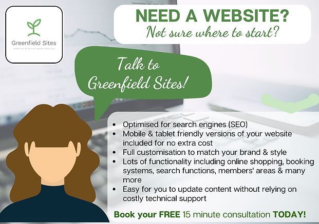 Greenfield Sites | Wix Partner, Website Designer | Graphic Design ...