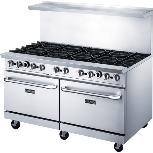 Dukers DCR60-10B 60″ Commercial Gas Range, Ten Open Burners | Sun Coast ...