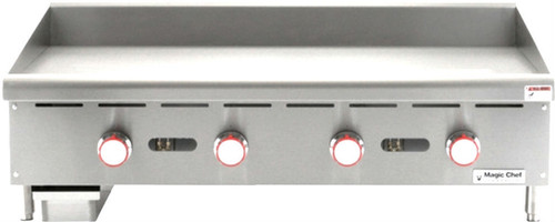 New Magic Chef MCCMG48A (48") Manual Controlled Flat Griddle NG | Sun ...