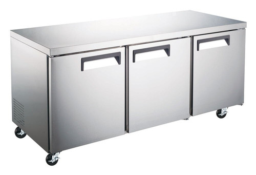 Dukers DUC72R 3 Door Lowboy Undercounter Refrigerator | Sun Coast ...