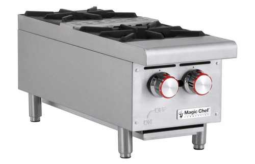 New Magic Chef MCCHP12A (2) Heavy Duty Hotplate Natural Gas | Sun Coast ...