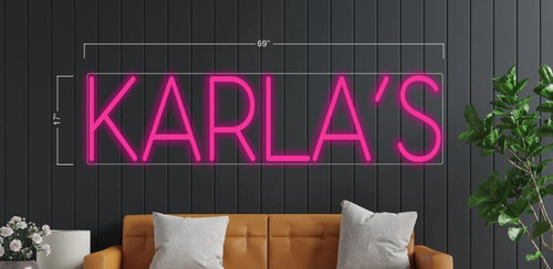 KARLA'S | LED NEON SIGN | ONE Neon Signs