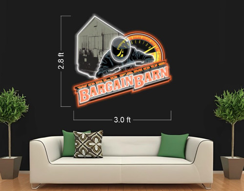 BARCAIN BARN | LED Neon Sign | ONE Neon Signs