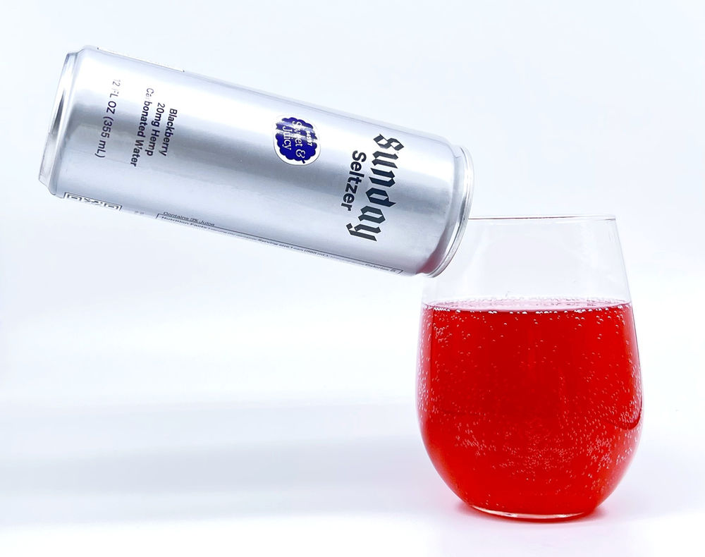 Hemp-infused Sunday Seltzer - Crooked Run Fermentation (Sterling, VA)