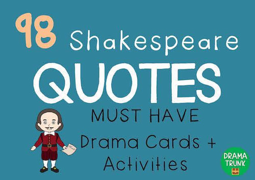 SHAKESPEARE QUOTES | Drama Trunk