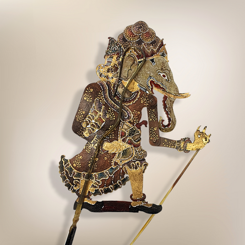 Ganesh shadow puppet | balipuppet