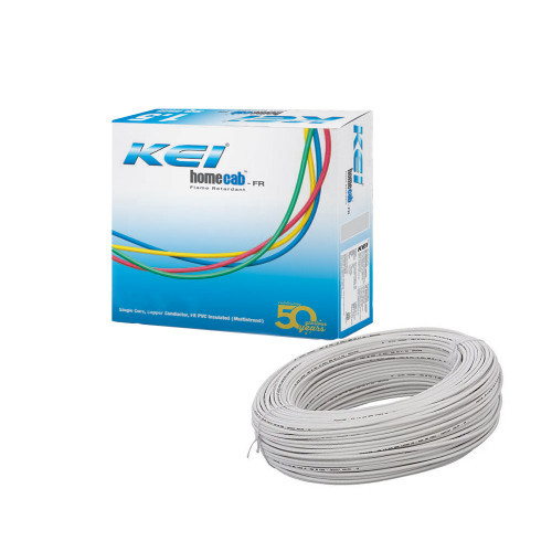 Buy 1mm KEI 180mtr FR Wire White - HomeCab at Wholesale Project Rate ...