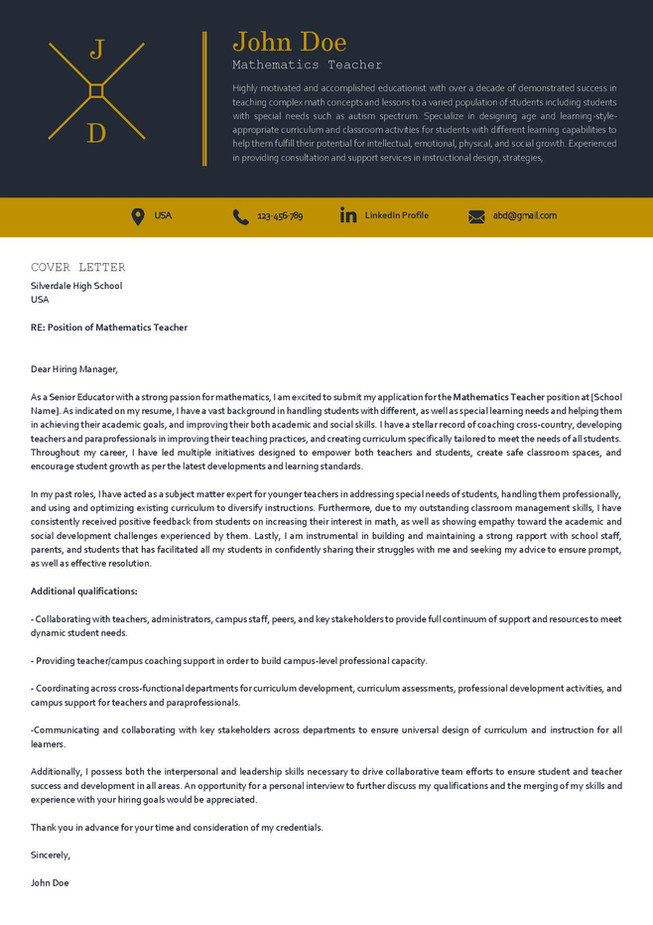 Quality & Professional Cover Letter Writing Services | Charlotte NC ...