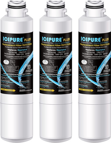 ICEPURE RWF0700A NSF53 Refrigerator Water Filter Compatible with ...