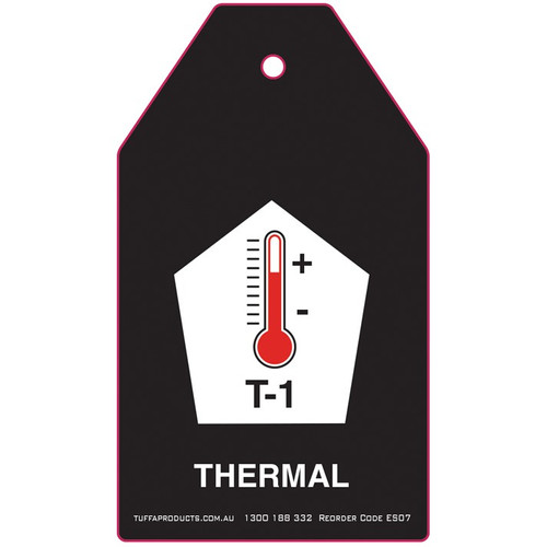 Thermal Energy Source Tags - 100 pack | CCS