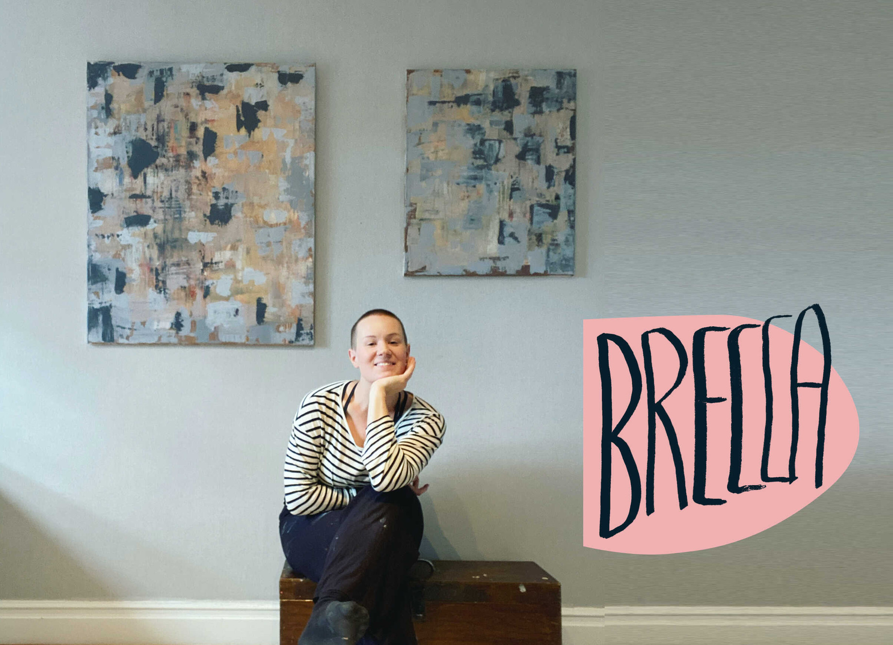 Abstrakt konst - Rebecca Hedberg