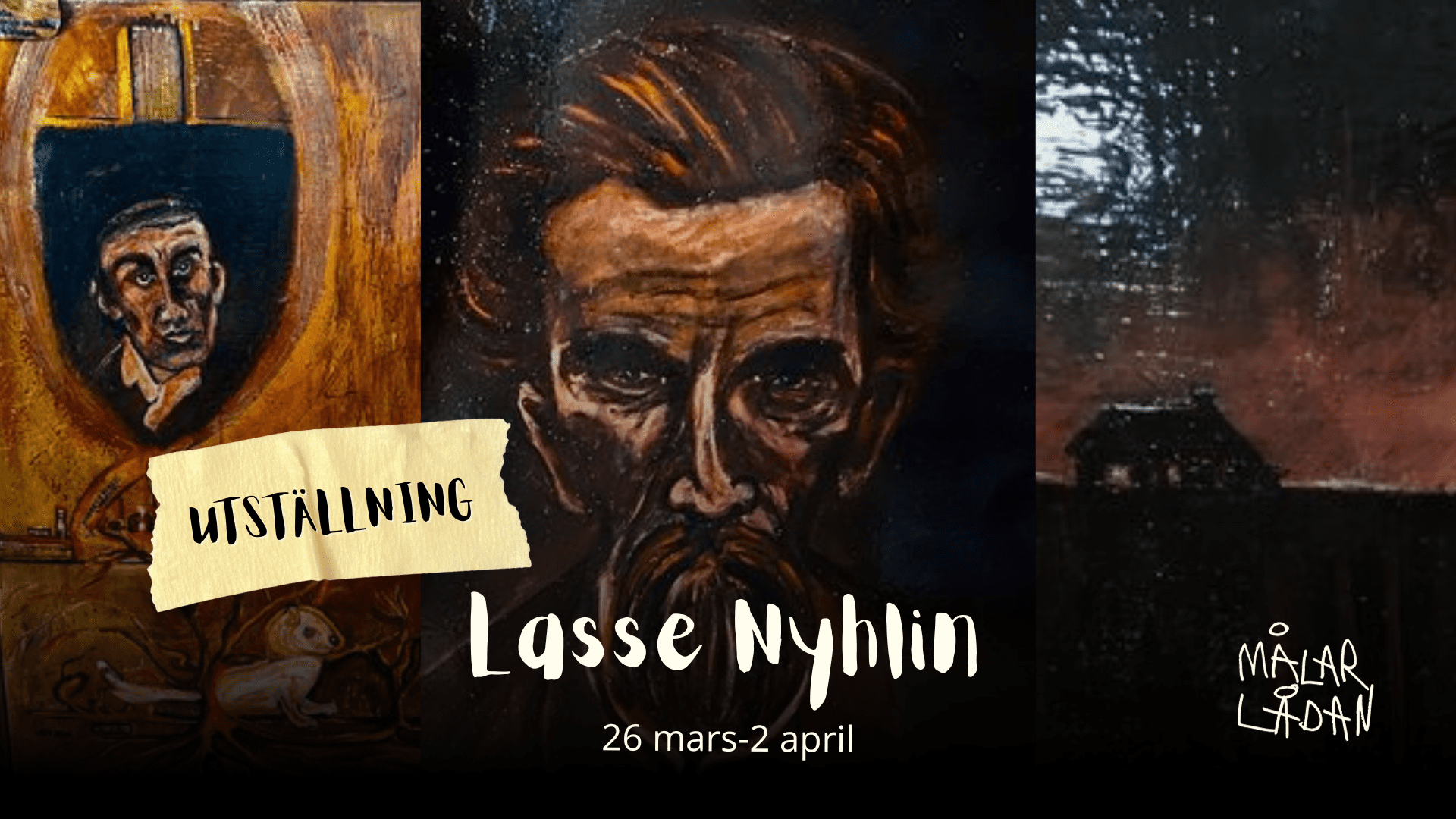 Lasse Nyhlin - "Tiggaren" | Rebecca Hedberg Art