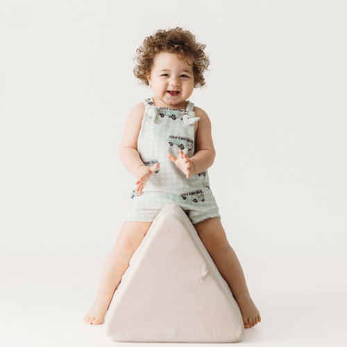 VW Bus Knotted Overalls | Mills and Mare