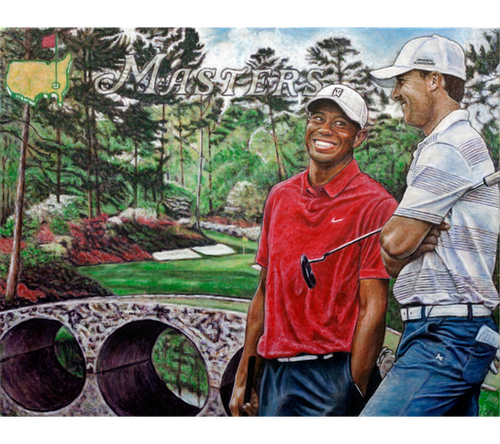 Limited Edition (of 13) "The Masters" Painting Print (4 sizes available ...