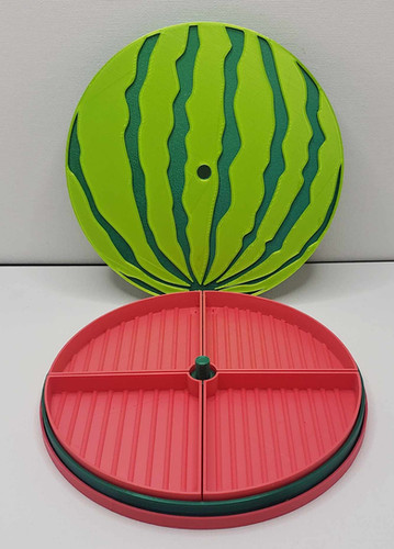 Watermelon Print Spinnable 3D Printed Rhinestone Tray | The Makers Maker