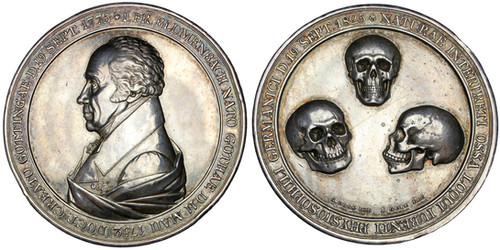 102373 | GERMANY. Johann Friedrich Blumenbach silver Medal. | numismagram