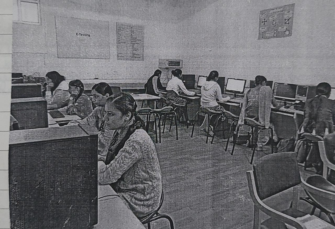 E-Testing competition | Hindu Kanya College