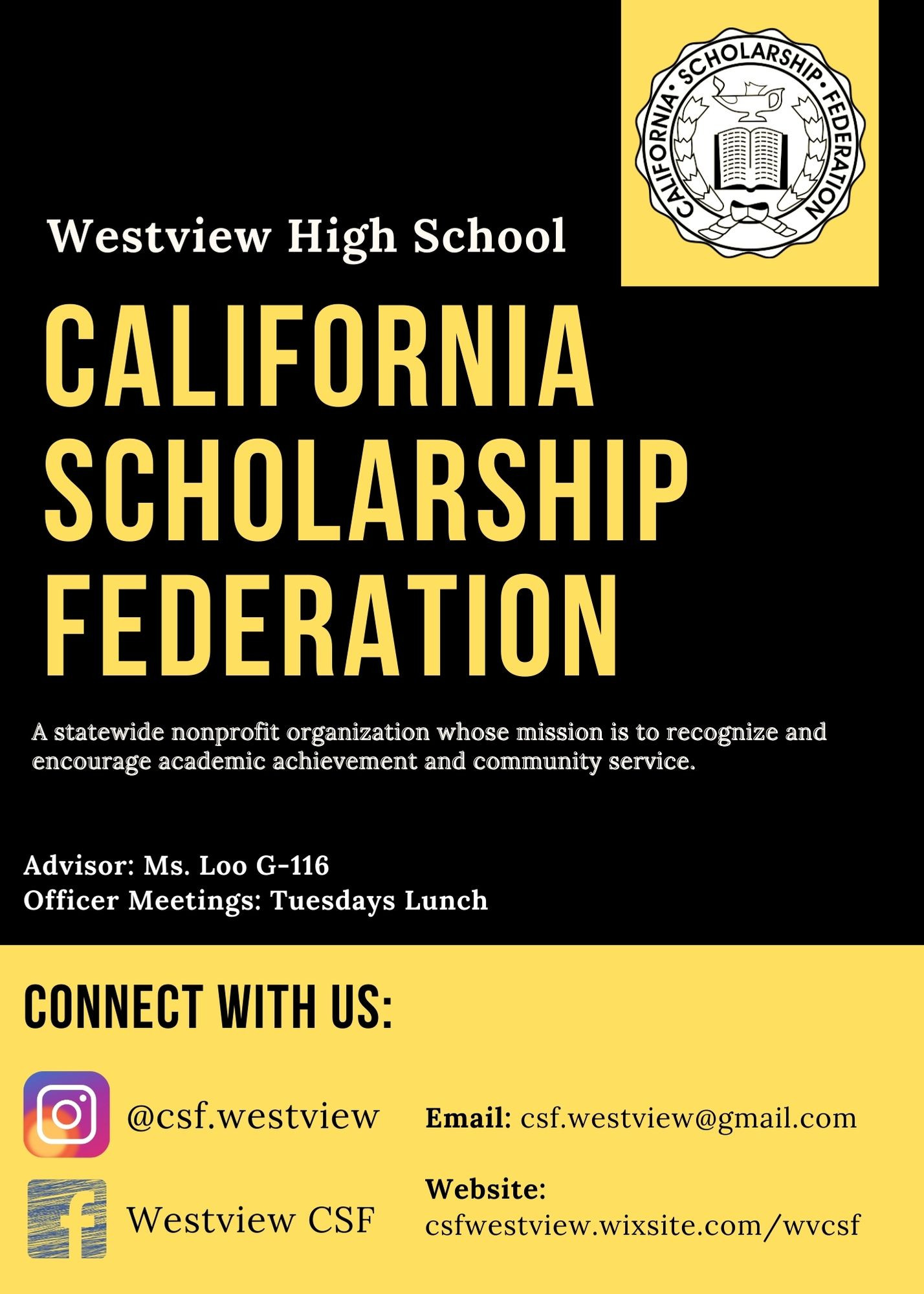 CSF (California Scholarship Federation)