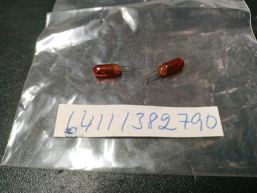 BMW E34-E32 bulbs(2) air condition control ROT !NEW! !GENUINE ...