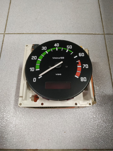 BMW E21 revolution counter VDO !NEW! NLA GENUINE 62131368246 ...