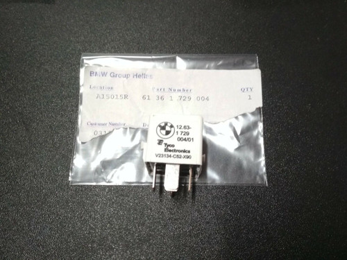 BMW relay-diode white !!NEW!! GENUINE 61361729004 | classicbmwparts.gr