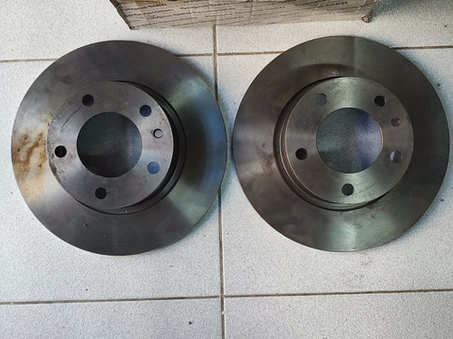 BMW E34 brake discs(2) front 302X12 !!NEW!! !!GENUINE!! 34111161693 ...