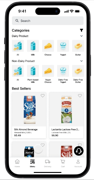 Dairy Drop Delivery | My Site 1