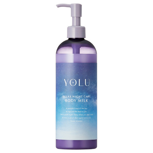 YOLU Relax Night Care Body Milk 400ml | Omakase JP Wholesale