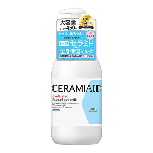 KOSE CeramiAid Medicated Skin Milk 450ml | Omakase JP Wholesale