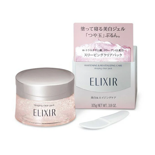 SHISEIDO ELIXIR WHITE Sleeping clear pack C 105g | Omakase JP Wholesale