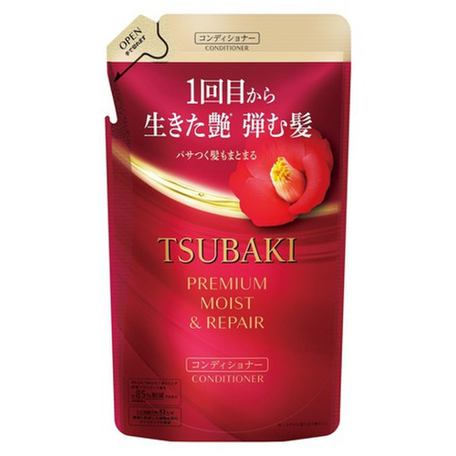 TSUBAKI Premium Moist & Repair hair conditioner 300ml Refill | Omakase ...