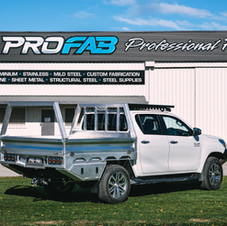 Aluminium Ute tray by Profab Port Lincoln