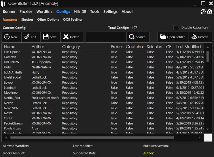 OPENBULLET ES LA HERRAMIENTA FAVORITA DE LOS PARA SECUESTRAR CUENTAS