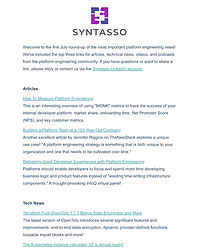 Syntasso.io | Creators of Kratix, the Platform Engineering Framework