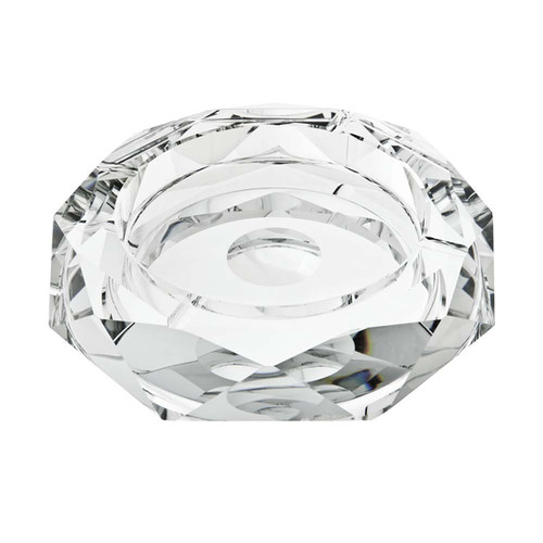Hexagonal Cut Glass Ashtray | TTLG