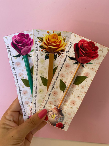 Kit card rosas | Crisol'Arts