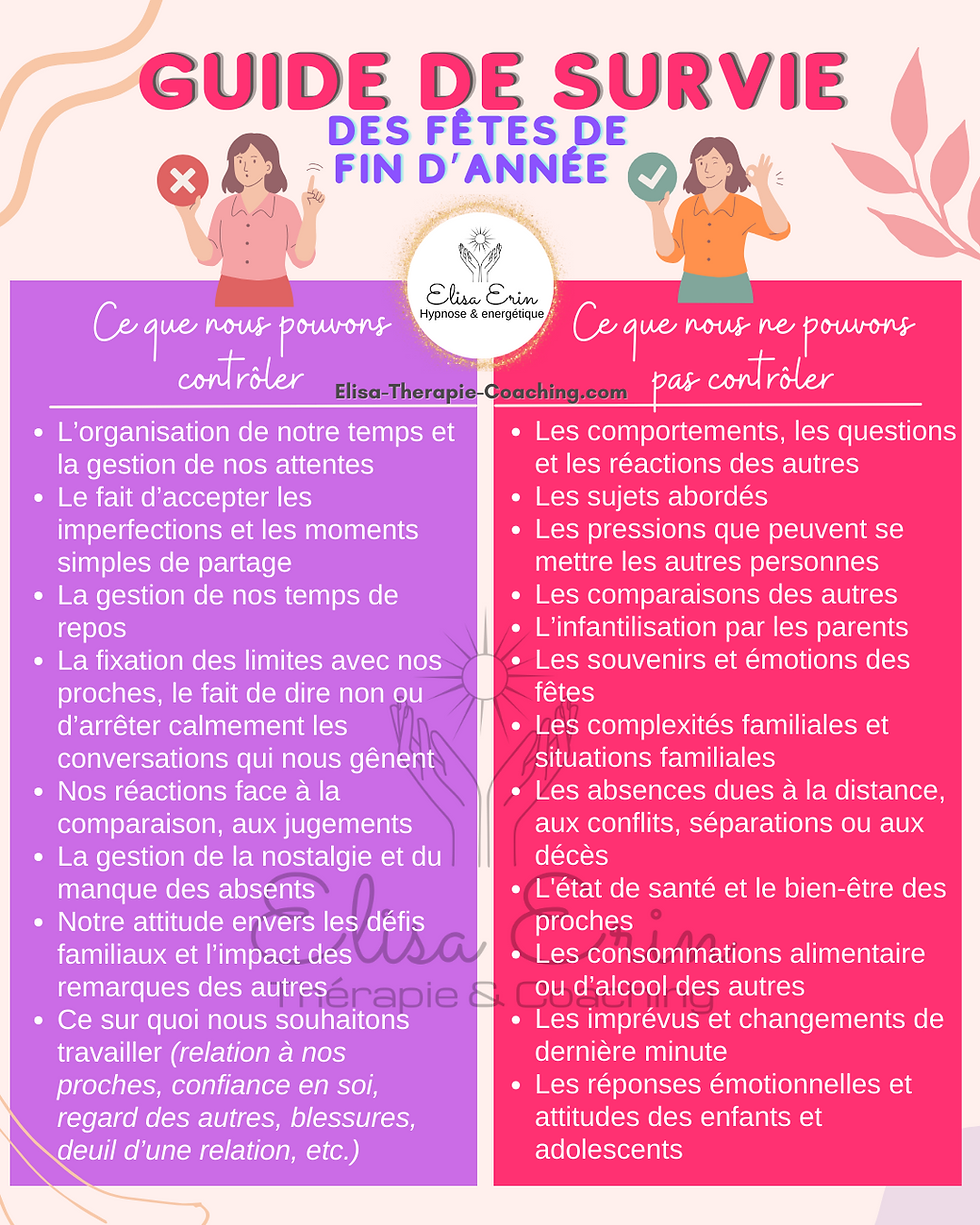 Les fêtes de fin d'année : entre joie, défis et stress. Profiter tout ...