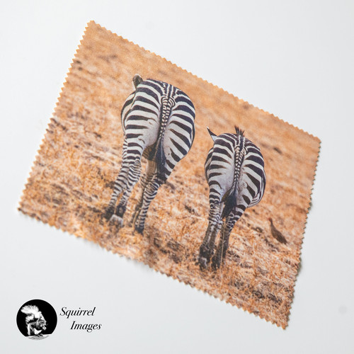 Zebra lens cloth | Squirrel Images