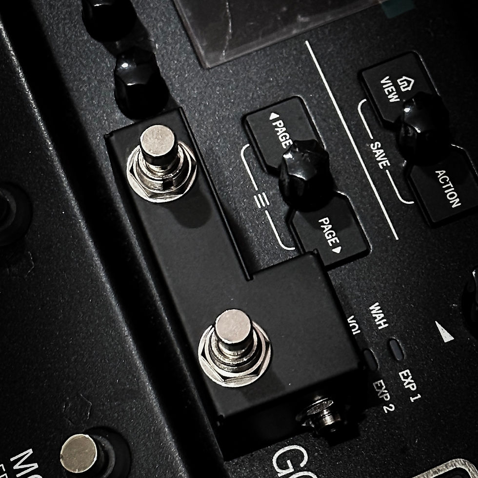 Footswitch Aux Hx Stomp / PodGO | Joyfx Custom Shop