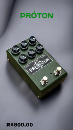 Pedal de Overdrive Dual - Próton / Proteína | Joyfx Custom Shop